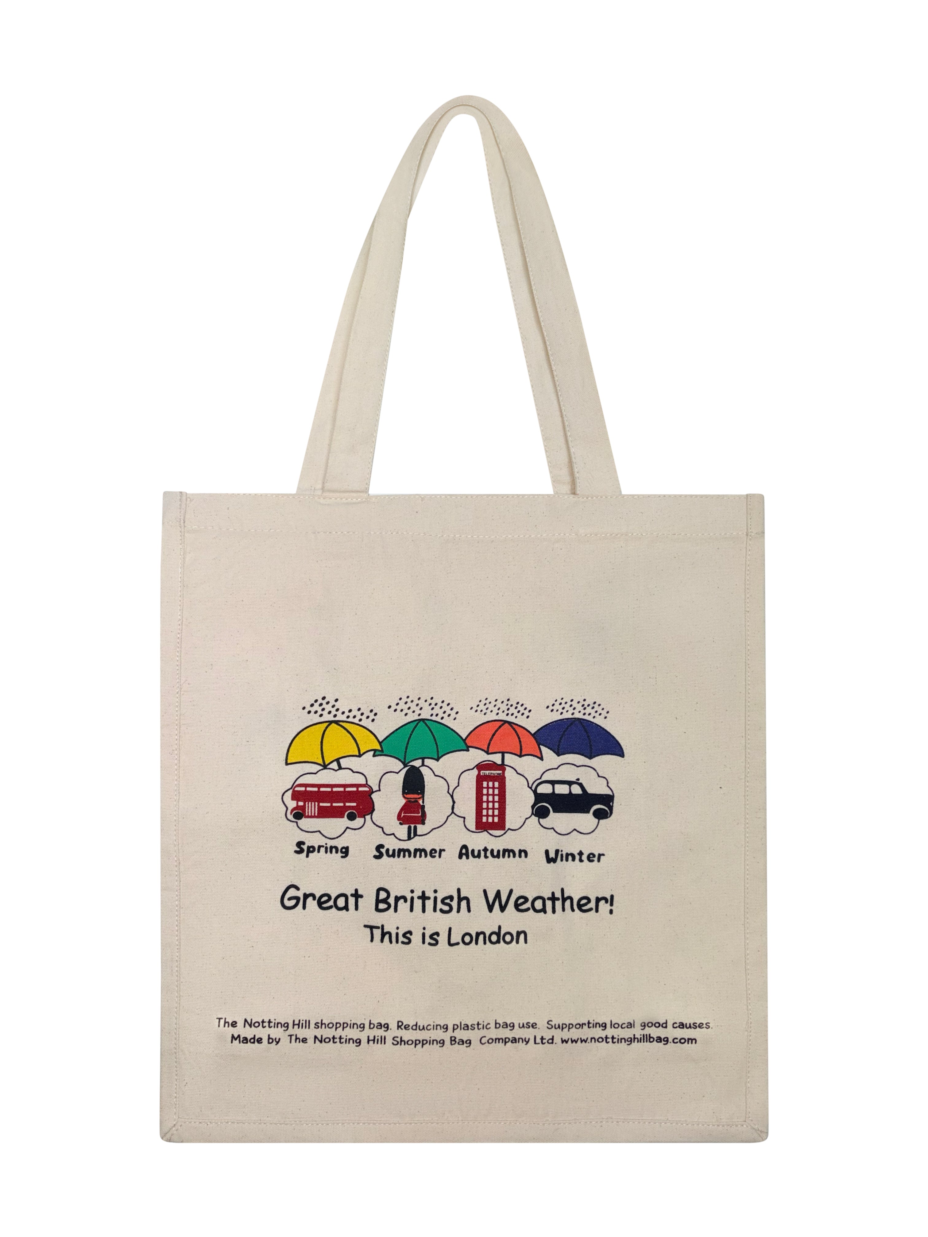 Original artwork series | Great British Weather – Notting Hill Bag
